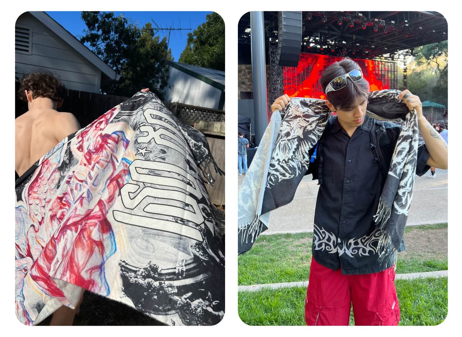SPECTRUM - Custom Rave Pashmina – Pashmaniac