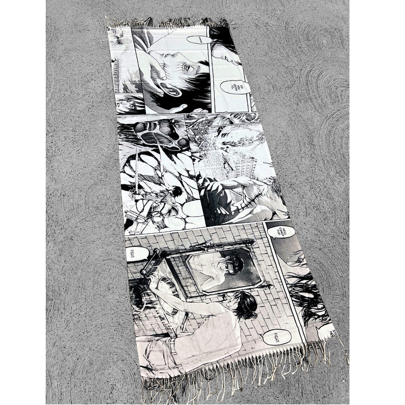 "ATTACK ON TITAN" - ANIME RAVE PASHMINA – Pashmaniac